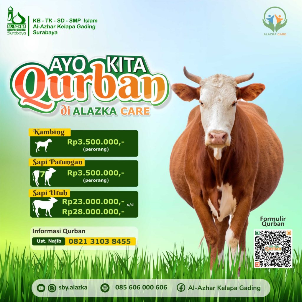 Ayo Kita Qurban di Alazka Care – Al-Azhar Kelapa Gading Surabaya